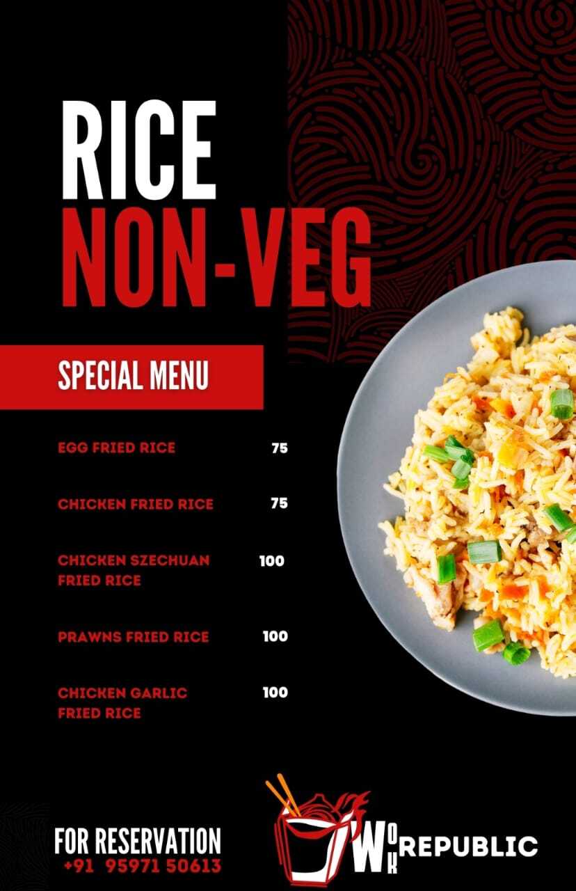 Wok Republic in Sivananda Colony,Coimbatore - Order Food Online - Best ...