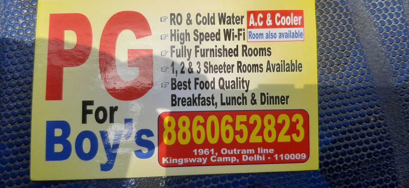 Shall Pg Boys in Kingsway Camp,Delhi - Best Paying Guest Accommodations ...