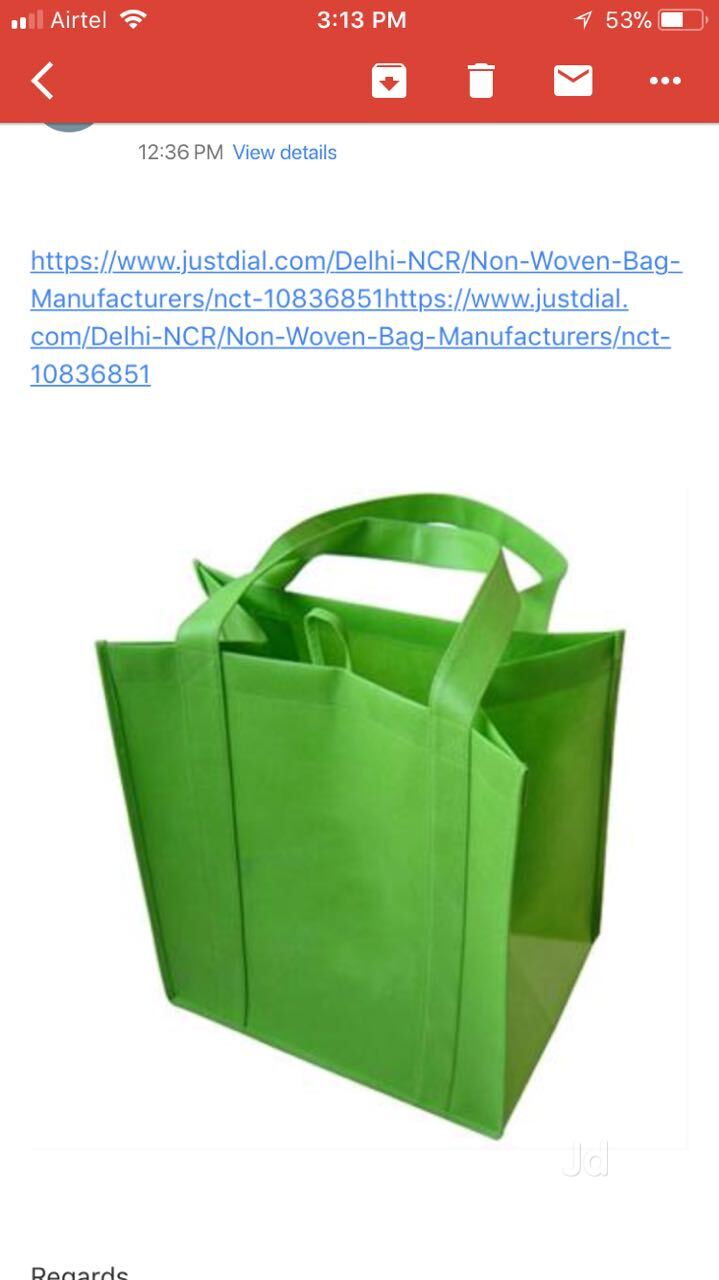 Non woven bags manufacturer in delhi store