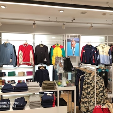 Fila showroom in cp store