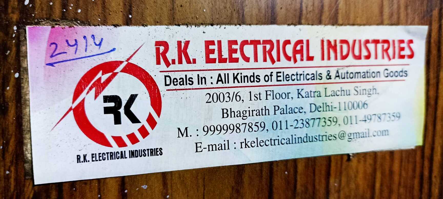 R K Electrical Industries in Bhagirath Palace,Delhi - Best Electrical ...