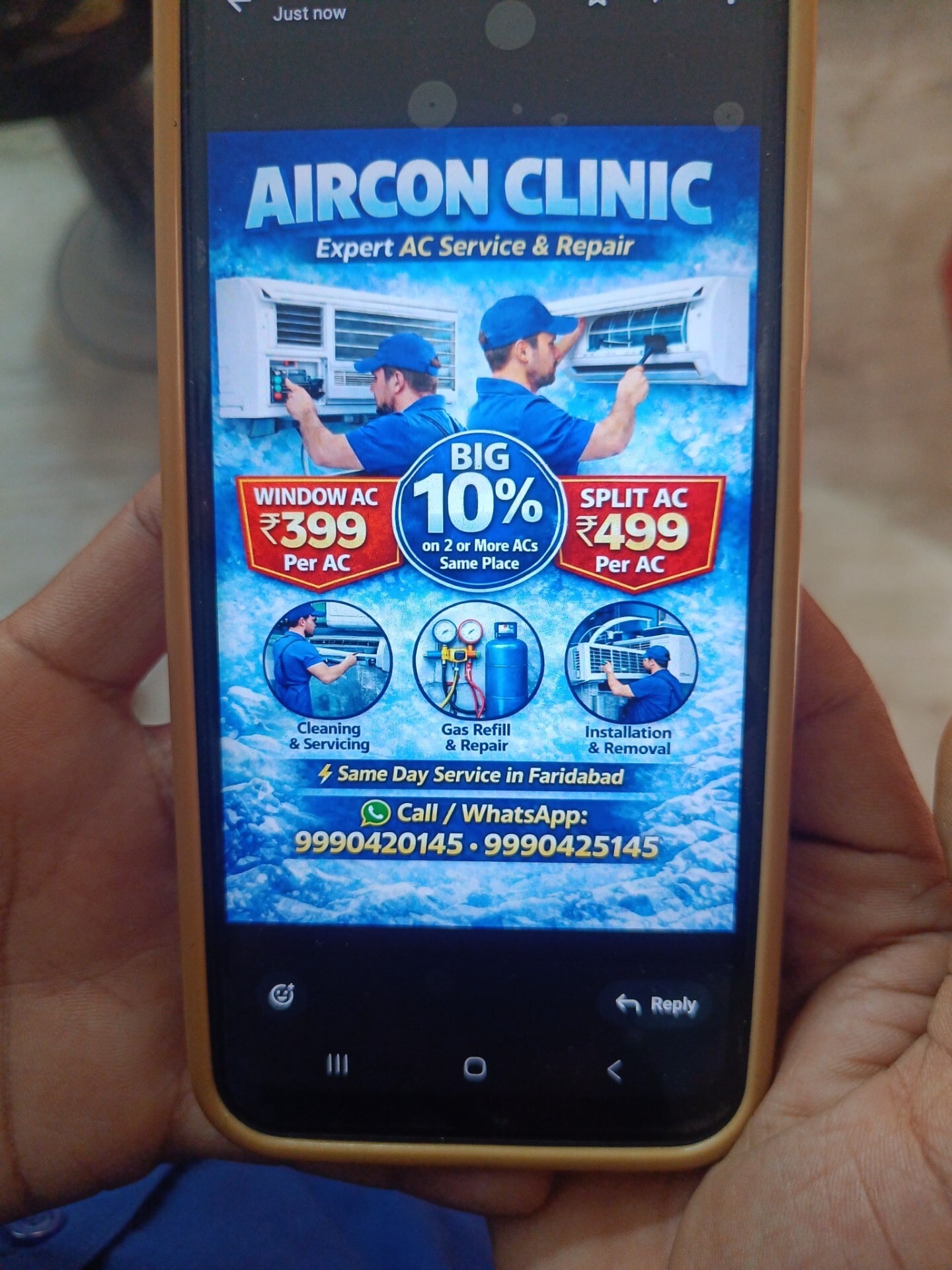 Aircon Clinic in Ballabhgarh Faridabad,Faridabad - Best AC Repair ...