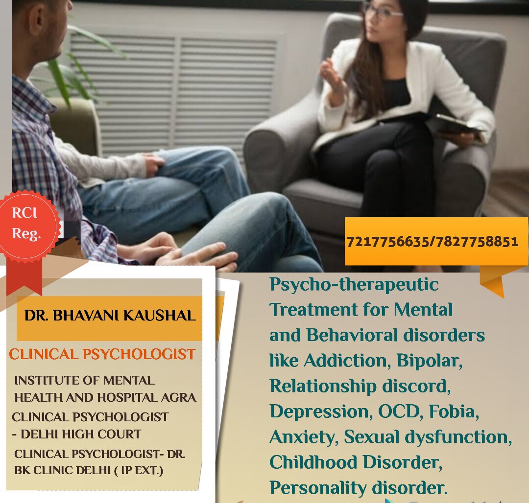 Dr. Bhavni Kaushal Clinical Psychologist Rci Registered in Patparganj ...