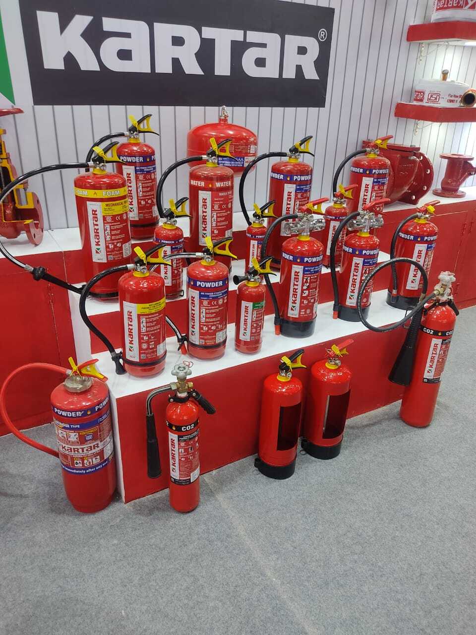 Fire extinguisher dealer store