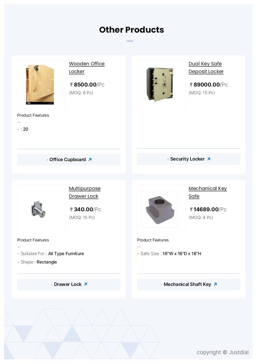 Dindigul Iron Safe Works(SITHICK & CO) in Pallapatti Begampur, Dindigul ...