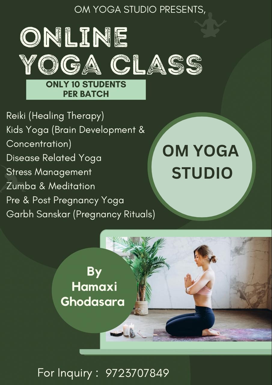 Om Yoga Studio in Kudasan,Gandhinagar-gujarat - Best Yoga Classes near ...