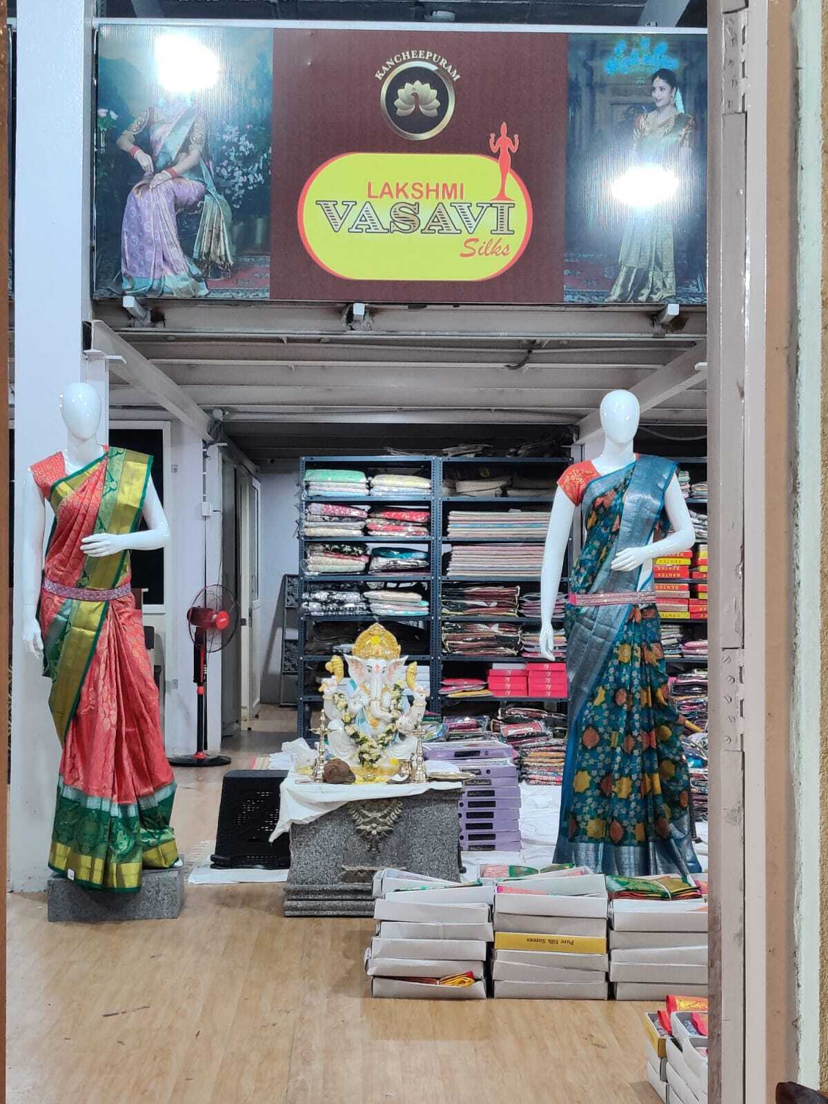 Kancheepuram Lakshmi Vasavi Silks Lb Nagar in Lb Nagar,Hyderabad - Best ...