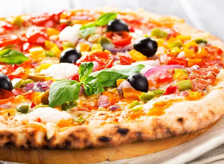 Fast food pizza store