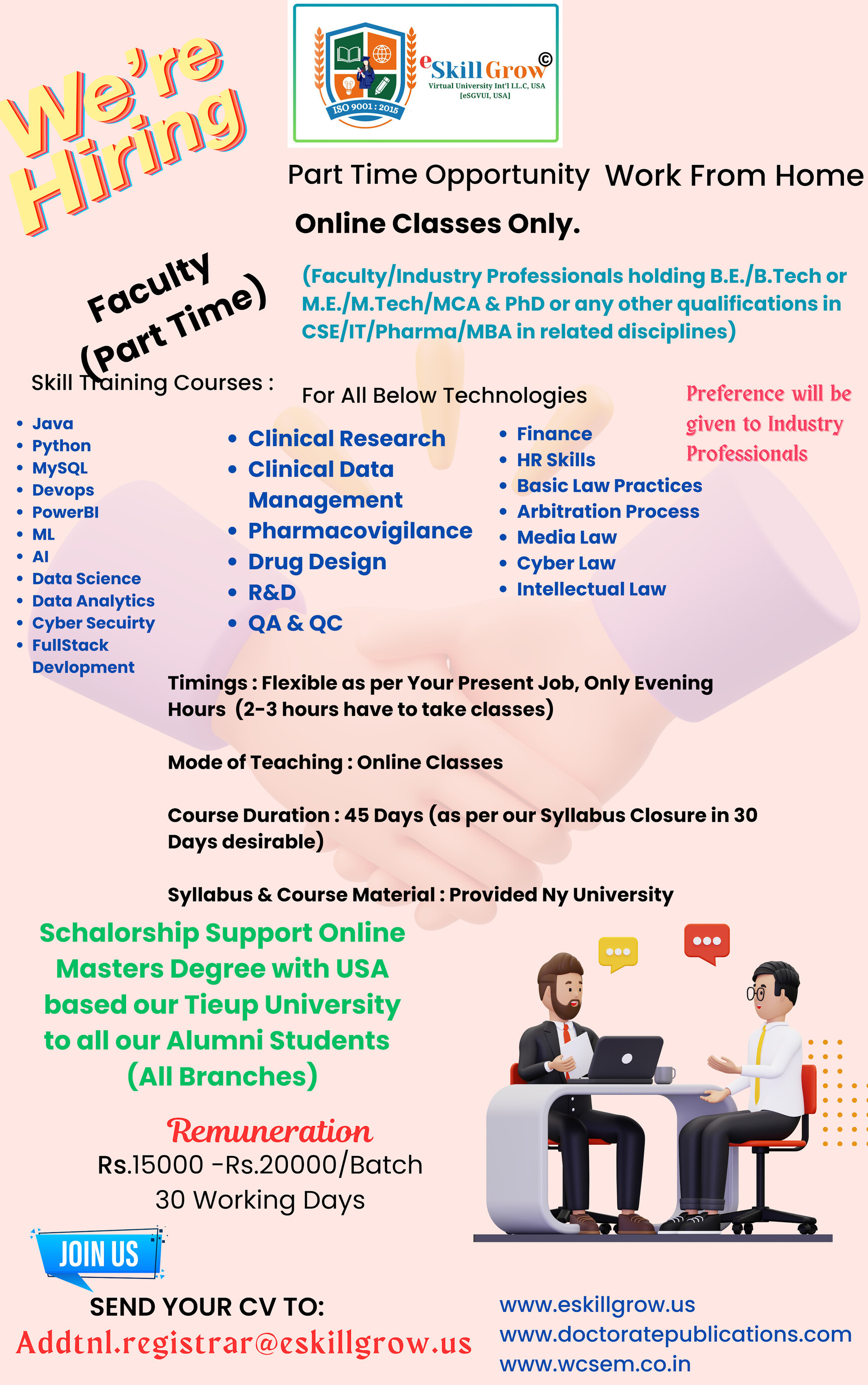 Eskillgrow Virtual University in Jamia Osmania,Hyderabad - Best ...