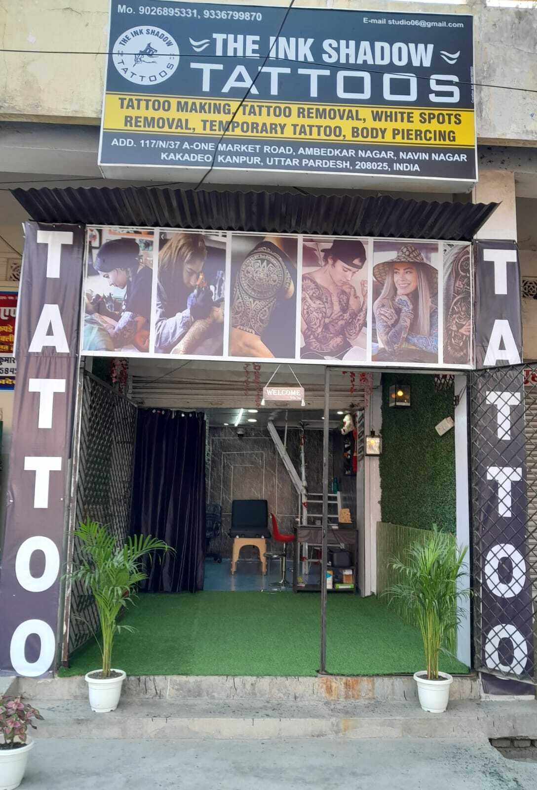 The Ink Shadow Tattoo Studio in Kaka Deo,Kanpur - Best Tattoo Artists ...