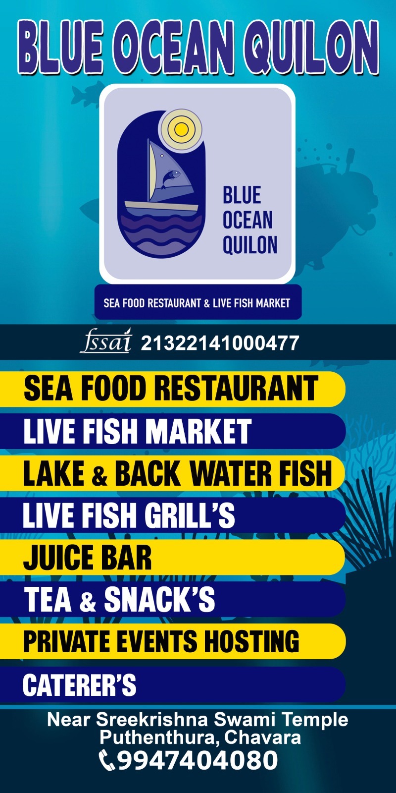 Blue Ocean Quilon in Near Sree Krishna Swami Temple,Kollam - Best ...