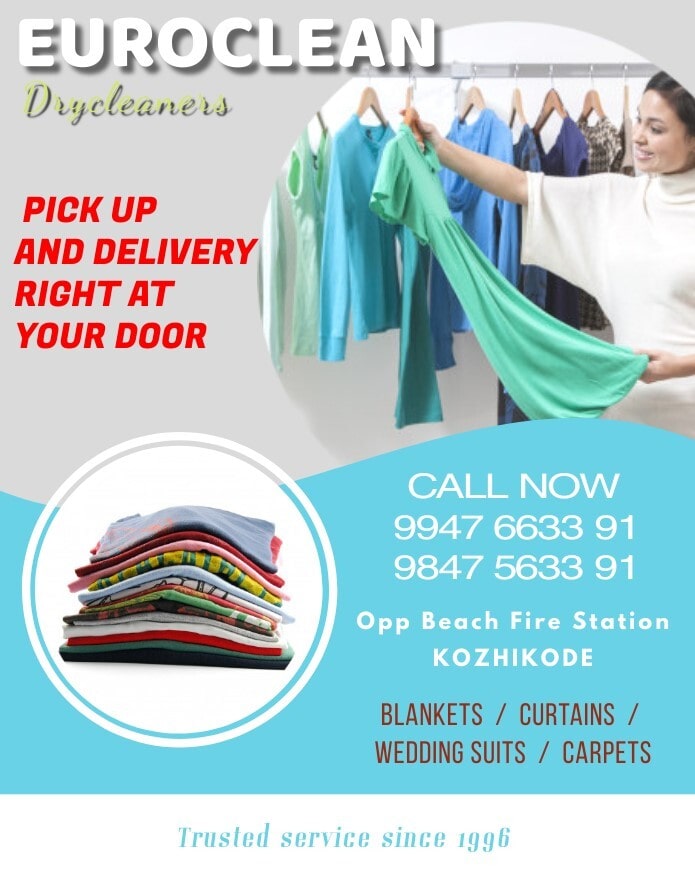 Euroclean Dry Cleaners in Calicut Beach,Kozhikode - Best Cleaning ...