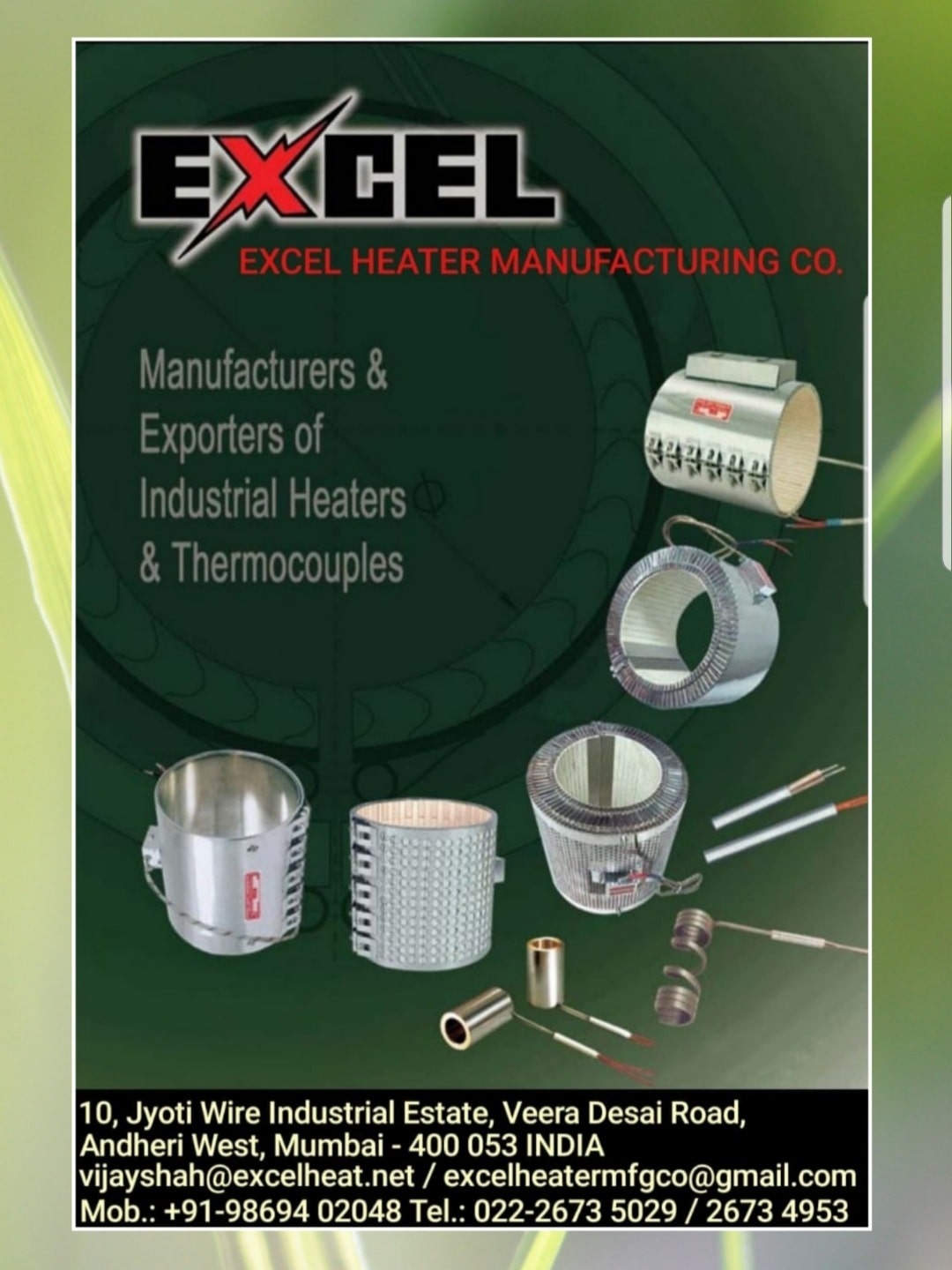 Excel Heaters Pvt Ltd in Andheri West, Mumbai - Best Industrial Heater ...