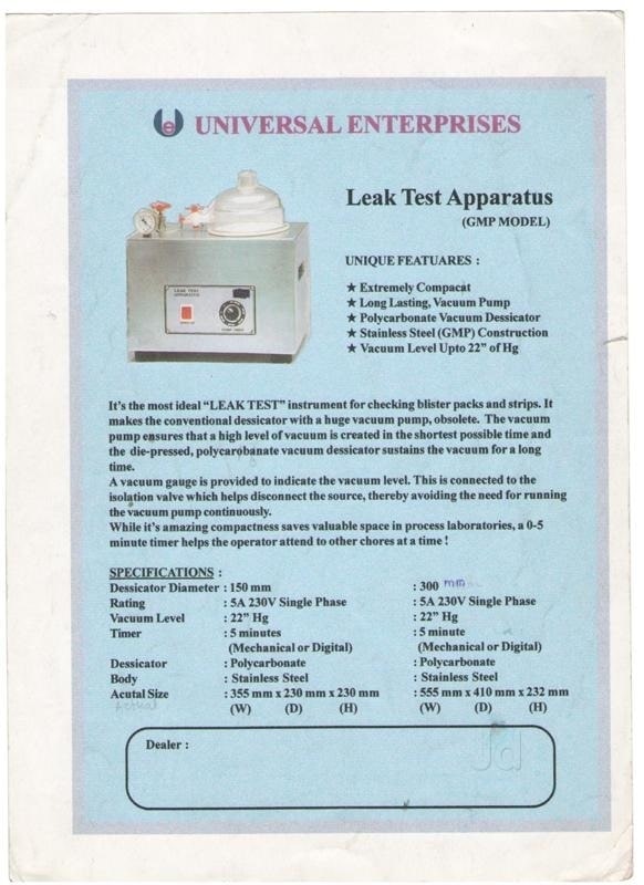 Universal Enterprises in Kandivali East, Mumbai - Best Laboratory Equipment Dealers in Mumbai ...