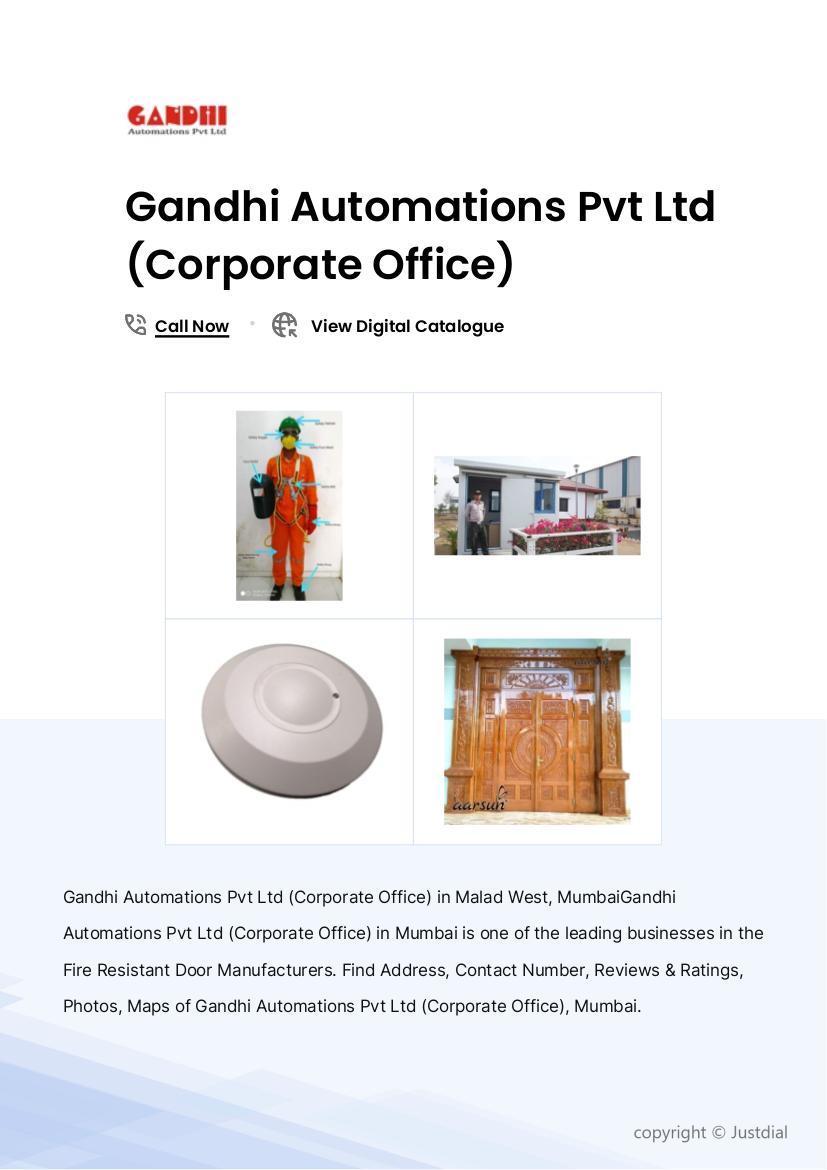 Gandhi Automations Pvt Ltd (Corporate Office) in Malad West, Mumbai ...