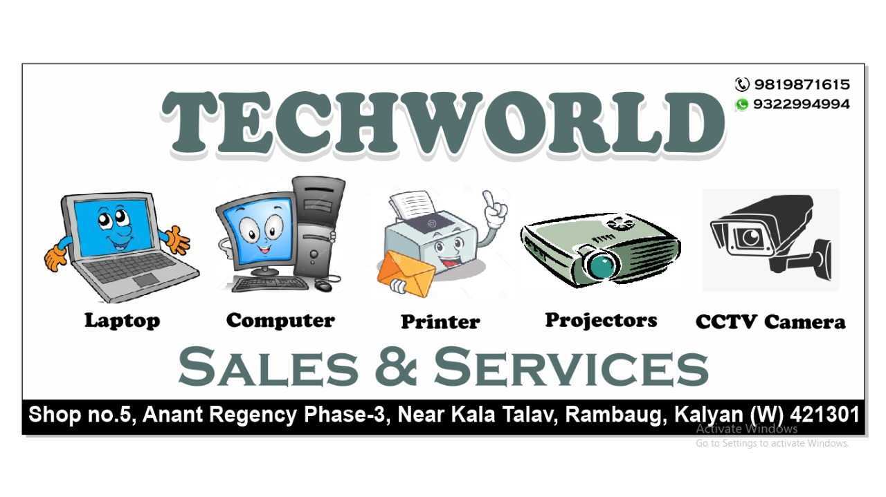 Tech World Computer Sales & Services in Kalyan West,Kalyan - Best ...