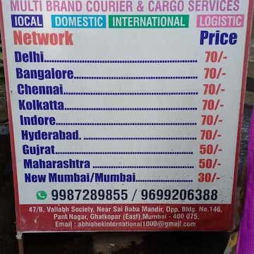 Courier Services For Mumbai in Panvel City, Navi-Mumbai - Delivery ...