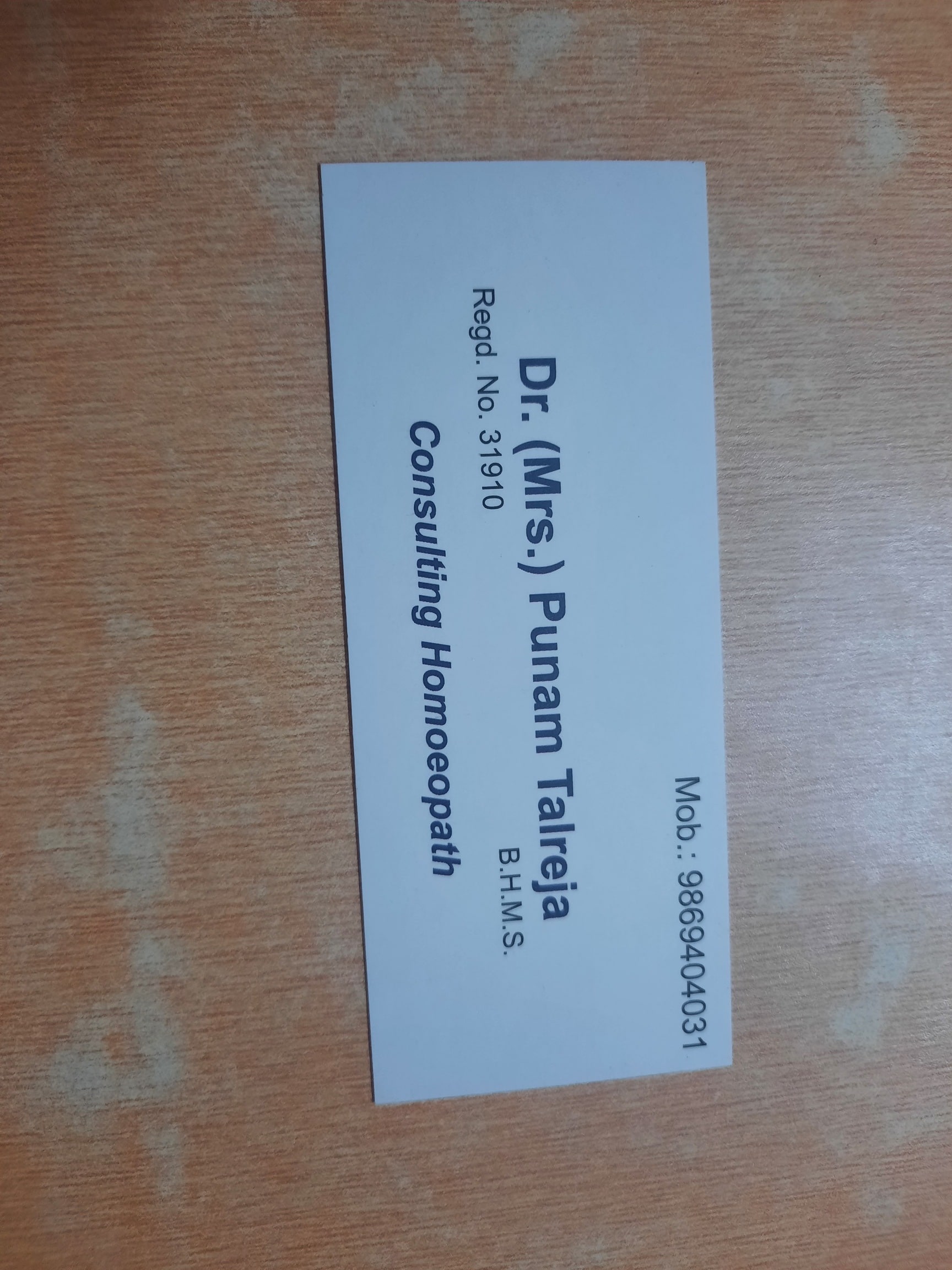 Dr. Punam Talreja's Homoeopathic Clinic Reviews, Santacruz East, mumbai ...