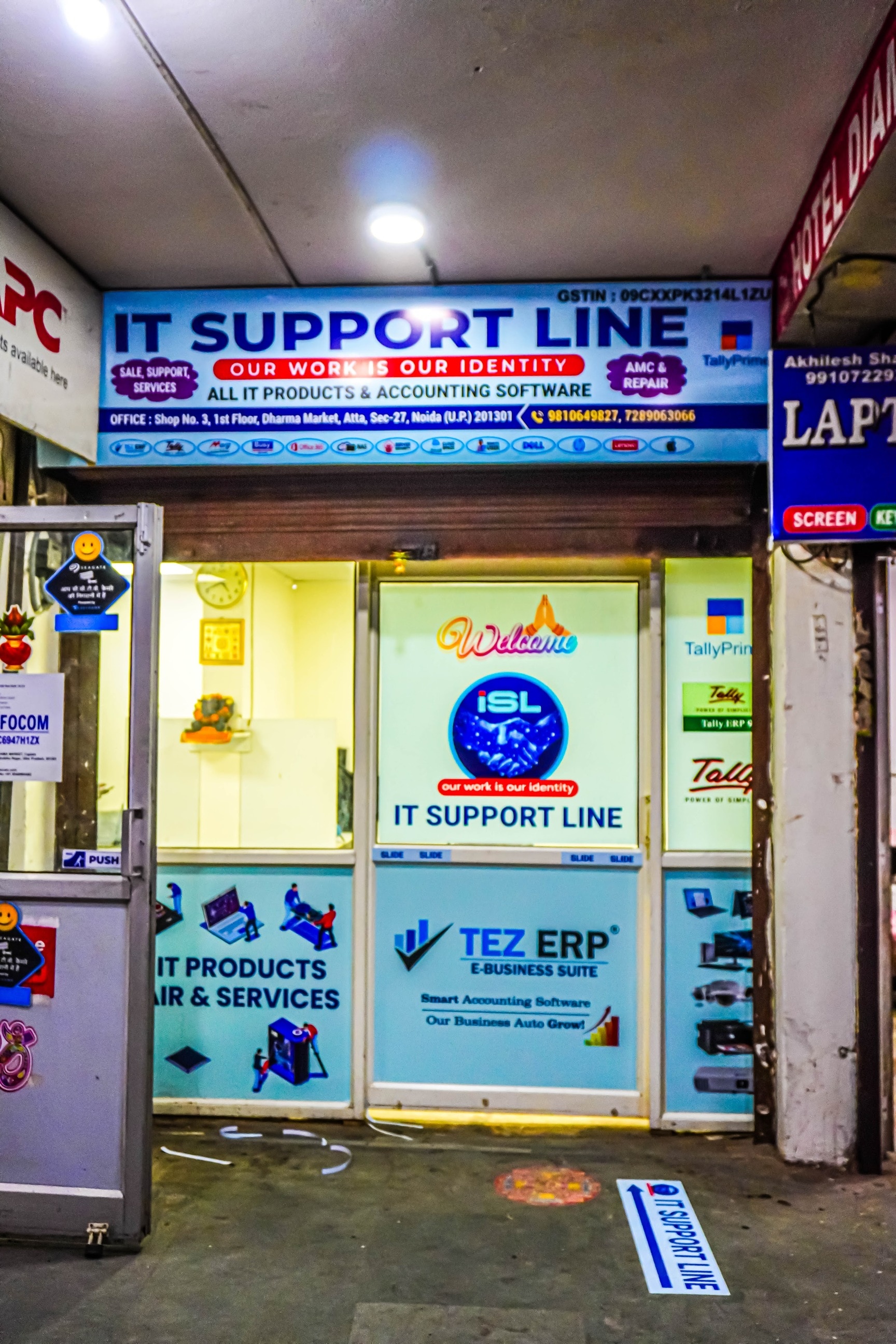 IT Support Line in Noida Sector 10,Delhi - Best Tally-Computer Software ...