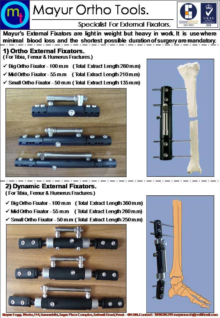 Mayur Ortho Tools in Vasai East, Palghar - Best Orthopaedic Equipment ...