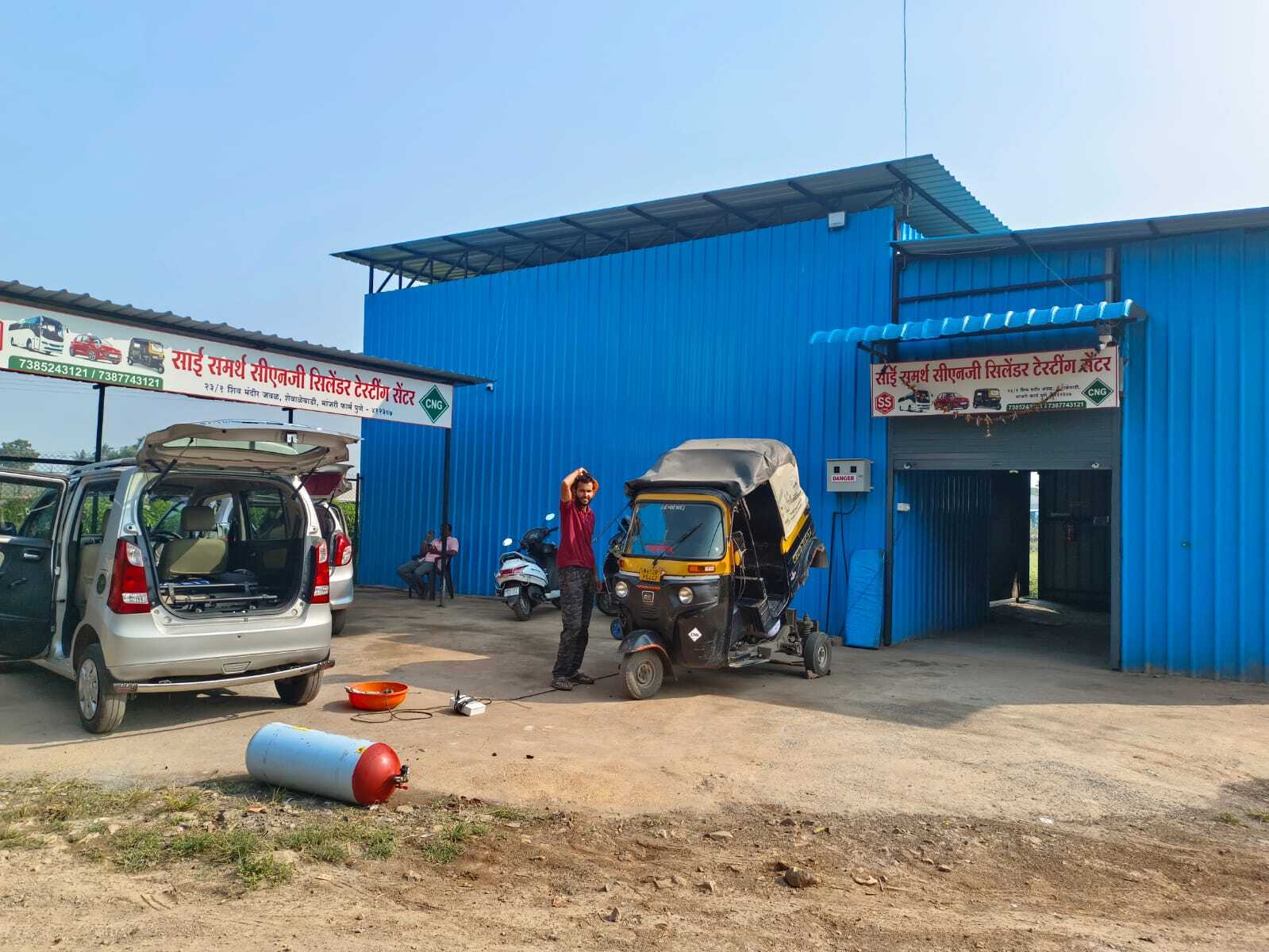 Sai Samarth Cng Cylinder Testing Centre in Shewalewadi Manjari,Pune ...
