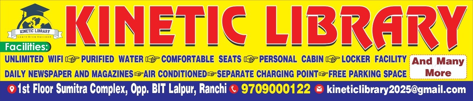 Kinetic Library in Lalpur,Ranchi - Best Libraries near me in Ranchi ...