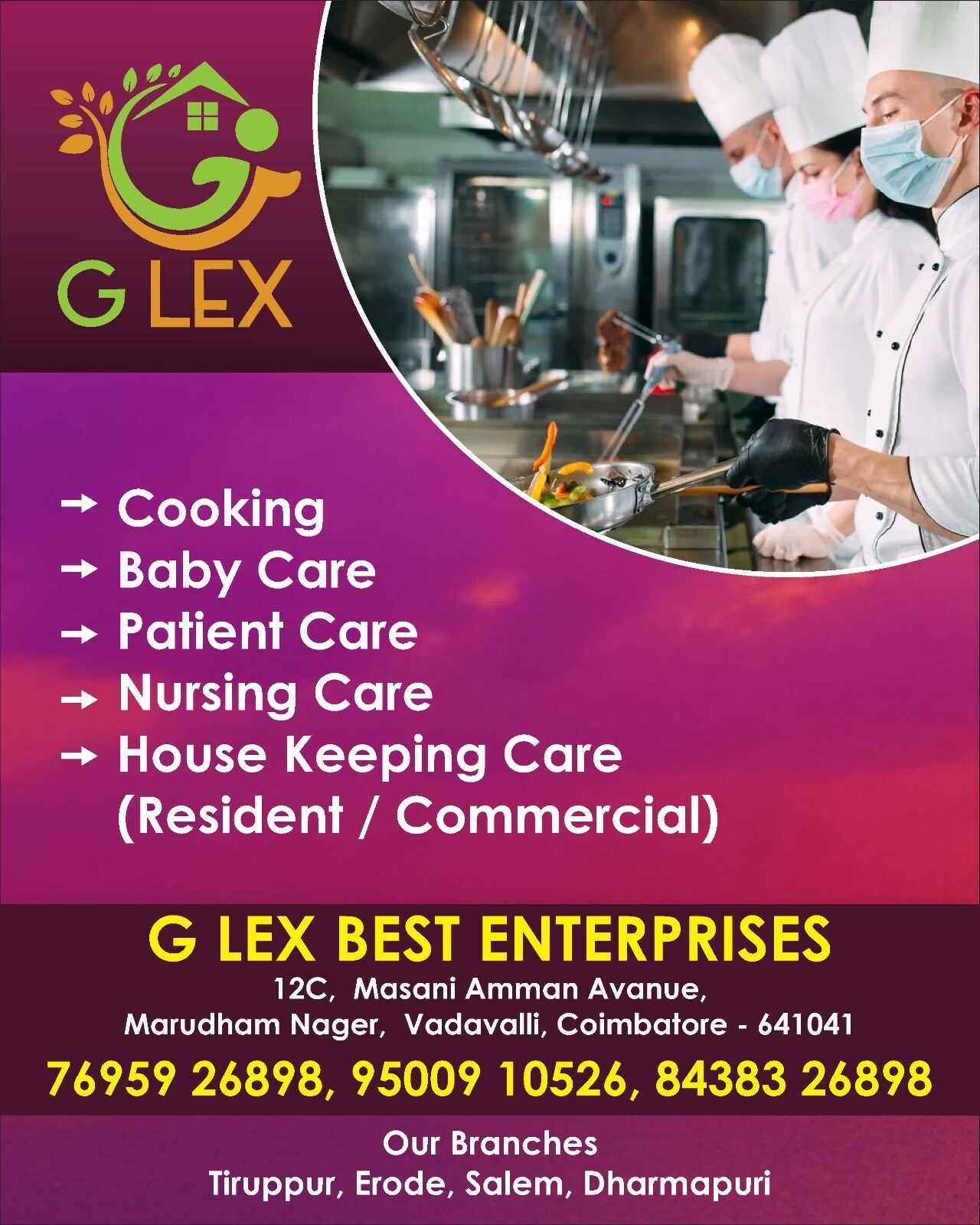 Glex BEST Enterprises in Hastampatti,Salem - Best Baby Sitting At Home ...