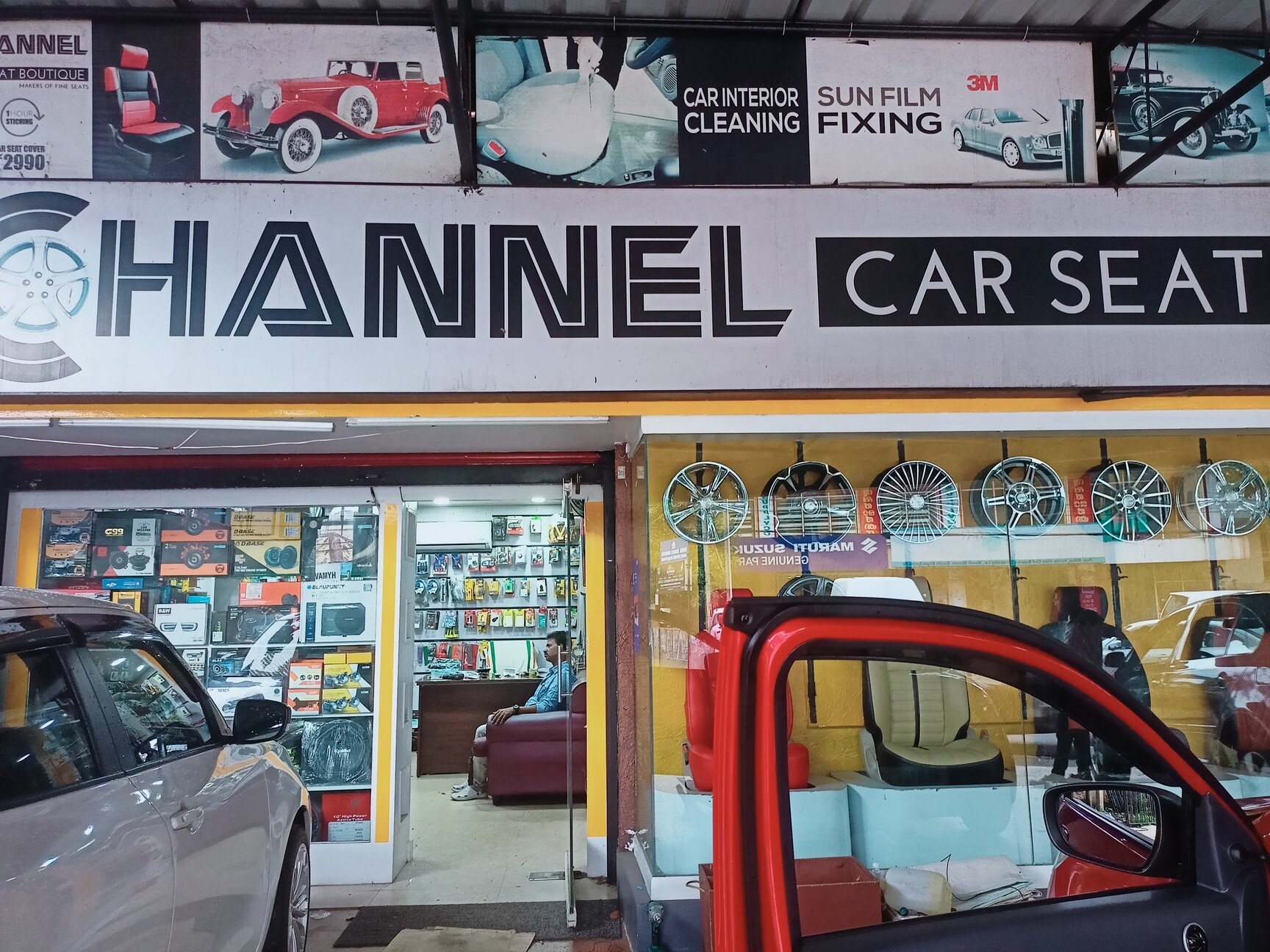 Tata car accessories shop near me store