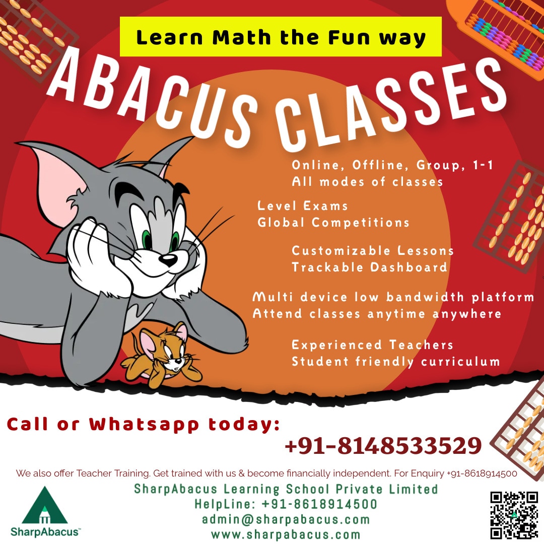 Sharp Abacus Learning School in Devathanam,Trichy - Best Tutorials For Telugu Medium near me in ...
