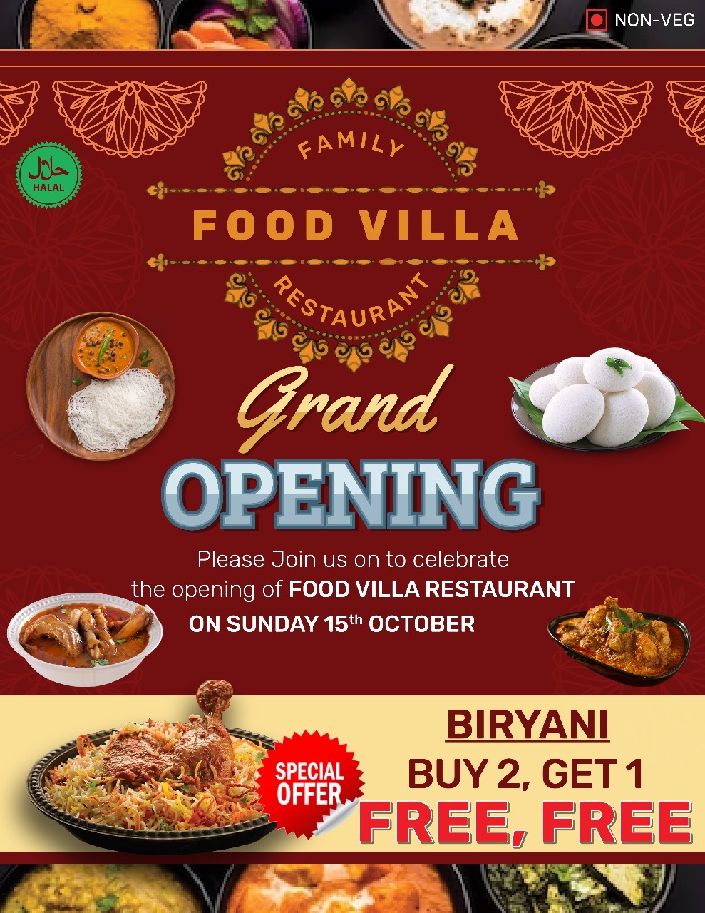 Food Villa Family Restaurant in Rangapuram,Vellore - Order Food Online ...