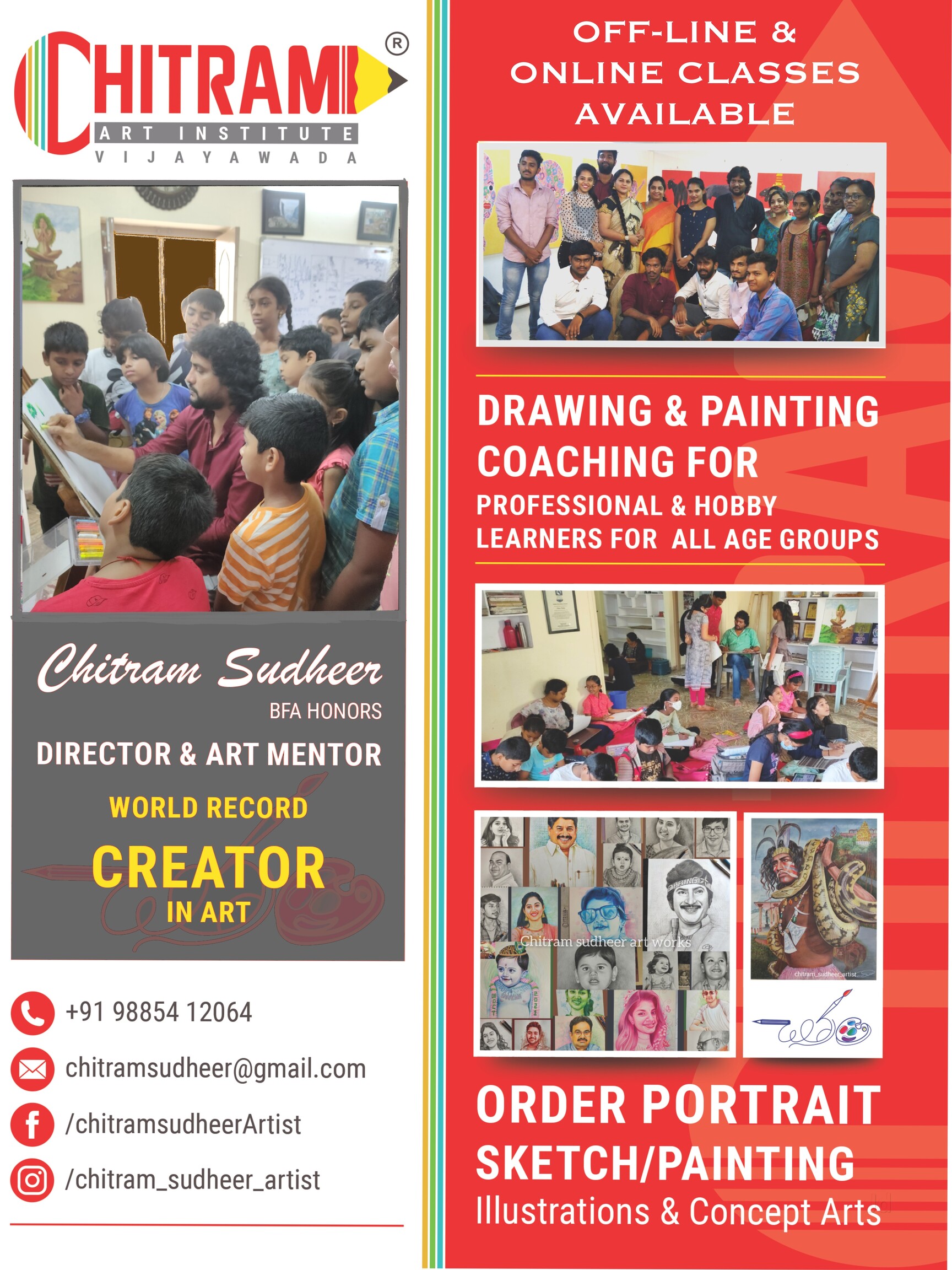 Chitram Arts in Moghalraja Puram,Vijayawada - Best Drawing Classes near ...